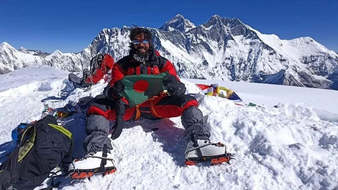 Babar Ali becomes first Bangladeshi to conquer Lhotse_South Asia Network TV
